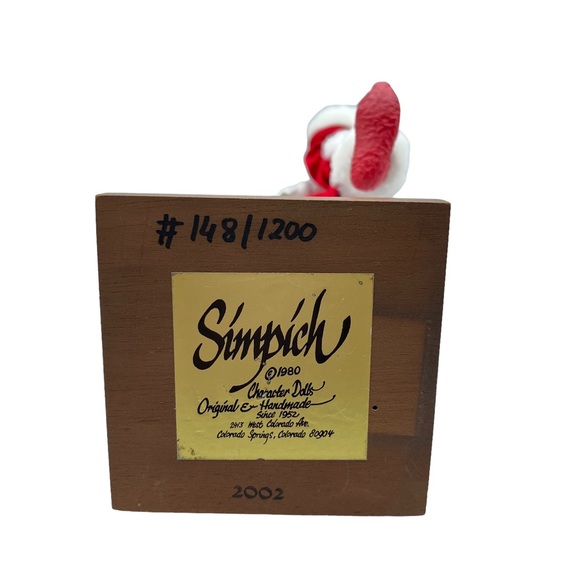 Simpich | Holiday | Vtg Signed Robert Simpich Good News Santa Belt ...